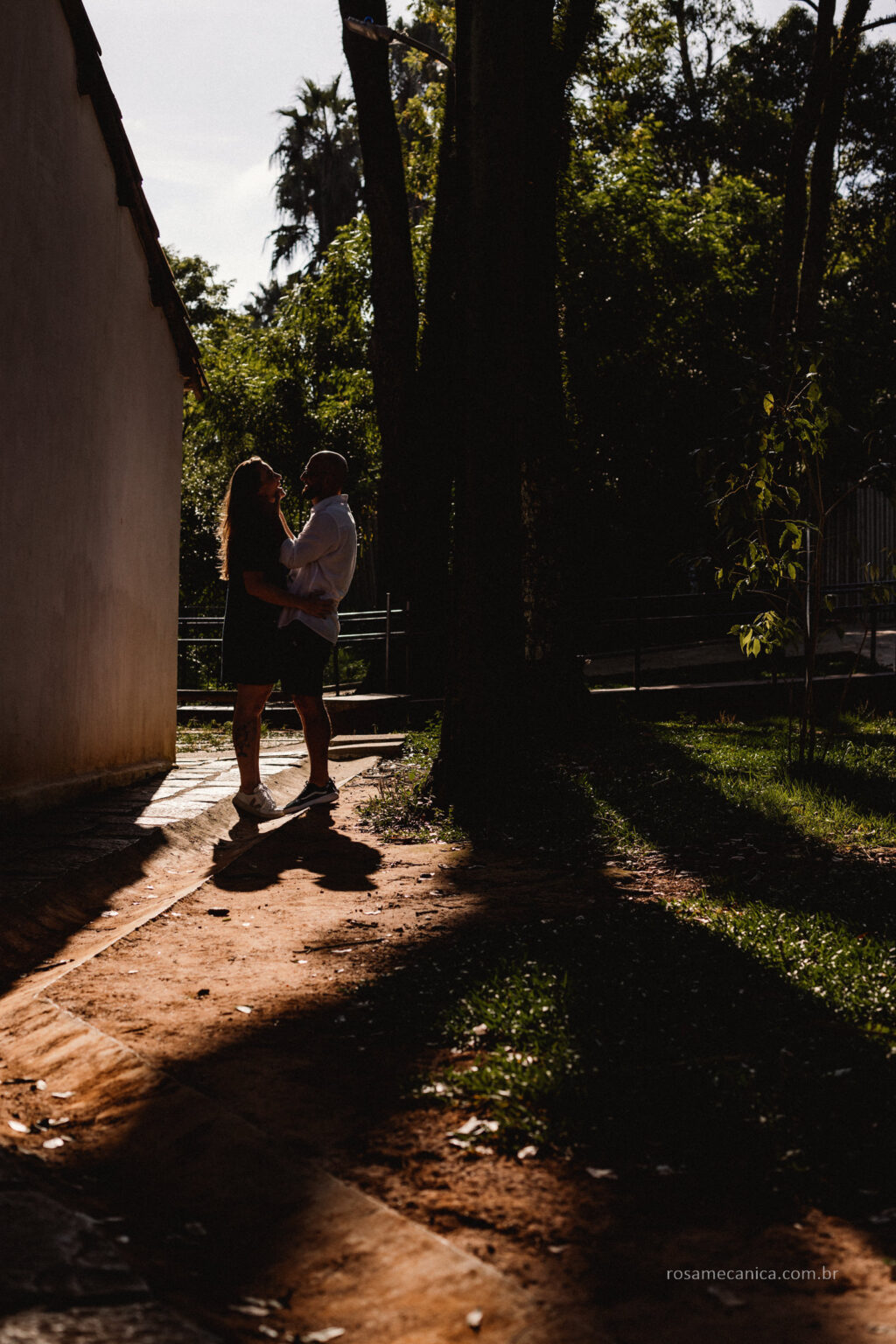 Ensaio no Parque da Independência - Aline e Bruno - Rosamecanica